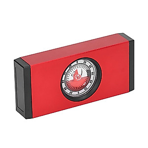 Ruler, Portable Box Angle Measuring Tool Aluminum Alloy Wide Application Clear Display for Assembly