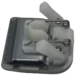 Wall Replacement Detachable Standard Stainless Steel Blade Cutter Head for Wahl All in One Lithium Ion Trimmer 59300 9818 9864 9888 9854 9860 with Bonus 3 Piece Beard Stubble Combs Guards