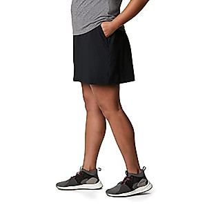 Columbia Women's Pleasant Creek Skort, Black, Large