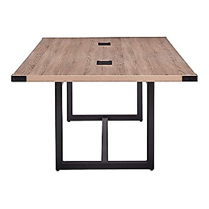Safco Mirella Conference Table, Sitting-Height, 8 ft