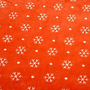 Joyreap Christmas Baby Blanket for Toddler Boys and Girls, Flannel Fleece Blanket Red n White Snowflake Design, Kids Bed Sofa Blanket for All Season - 27x39 inches