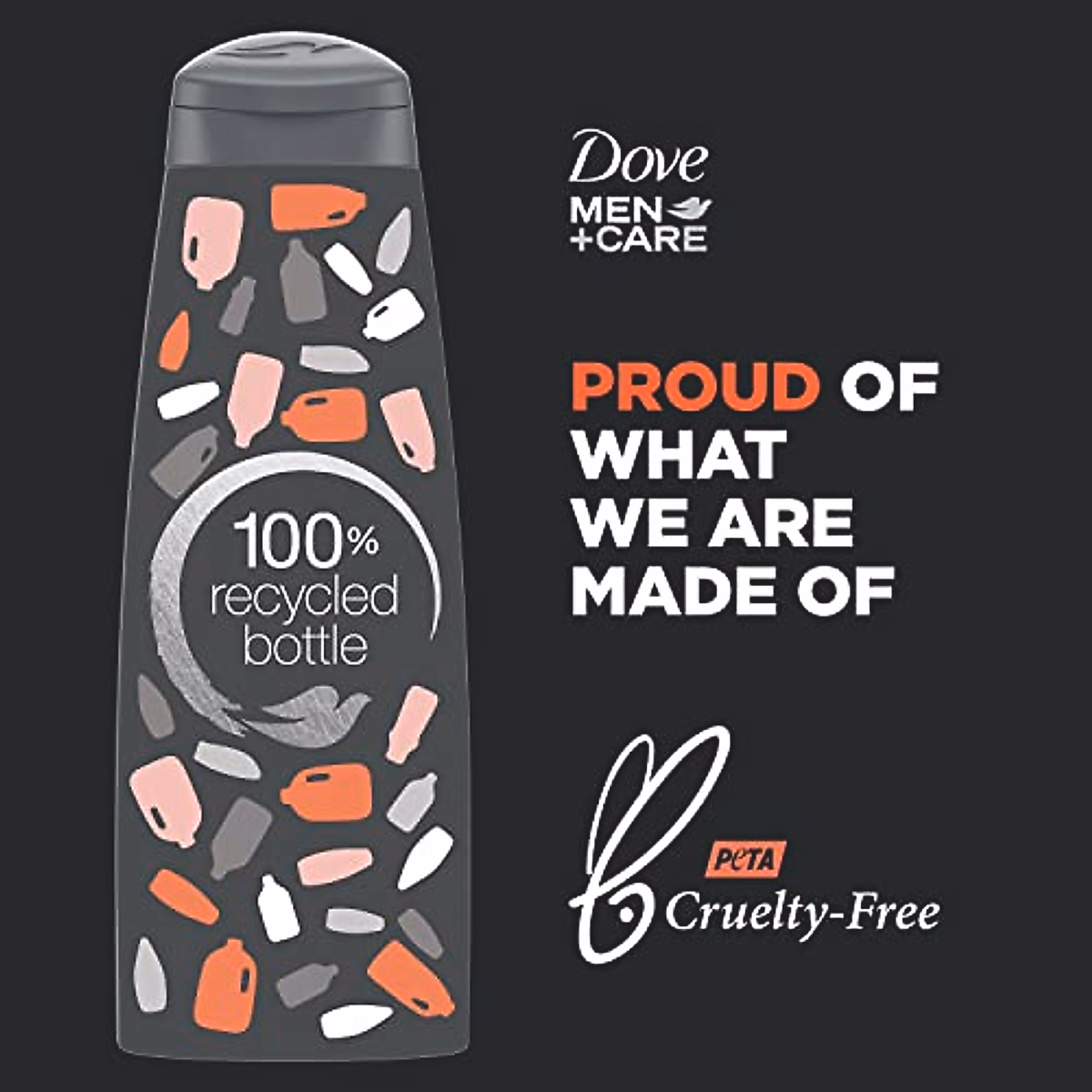 Dove Men+Care 2 in 1 Shampoo and Conditioner for Clean Hair Defense Shampoo and Conditioner for Stronger, Healthy Hair Everyday 12 oz