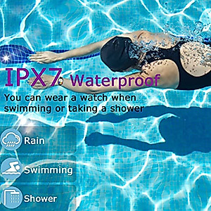 MexSpFit Smart Watch (Answer/Make Calls), 1.83" Touchscreen Fitness Tracker, Heart Rate Blood Oxygen and Sleep Monitor, Multiple Sports Modes, Waterproof Fitness Watch for Android iPhone Compatible