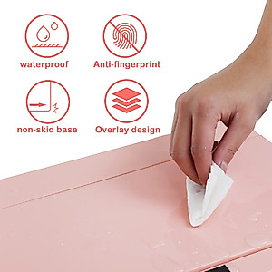 13 Gallon 50 Liter Kitchen Trash Can with Touch-Free & Motion Sensor Lid, Automatic Plastic Garbage Can, Touchless Trash Bin Automatic Trash Can for Bedroom Bathroom Home Office