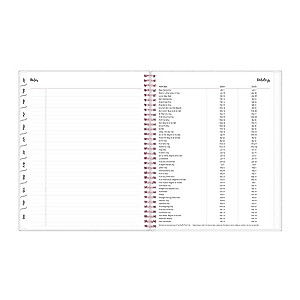 Blue Sky 2024 Weekly and Monthly Planner, January - December, 8.5" x 11", Frosted Cover, Wirebound, Joselyn (110394-24)