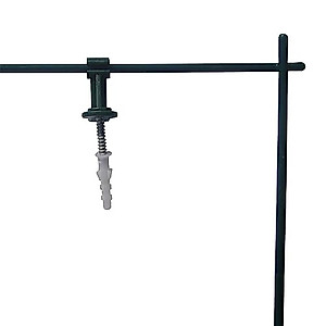 MTB Green PVC Pot Trellis 59''x17.7 Metal Plant Stakes Climbing Plants Pack of 2