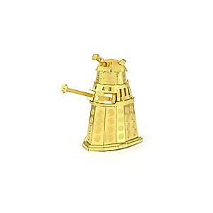 Metal Earth Doctor Who Dalek Gold 3D Metal Model Kit Fascinations