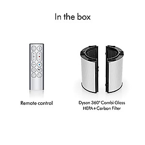 Dyson Purifier Hot+Cool™ HP07 Air Purifier, Heater, and Fan - White/Silver