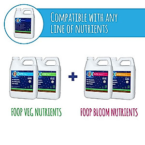 FOOP Sweetener: Organic Sweetener for Plants | Creates an Explosion of Trichomes and Improves Plant Flavor | Works with All Media and Nutrient Lines | Delivers Eight Organic Sugars (32oz)