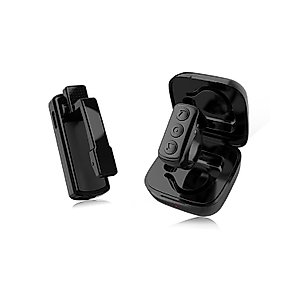 ADZERD Remote Control Page Turner for Kindle Paperwhite Oasis, Bluetooth E-Reader Controller, Scrolling Ring for TikTok, Camera Shutter -Black