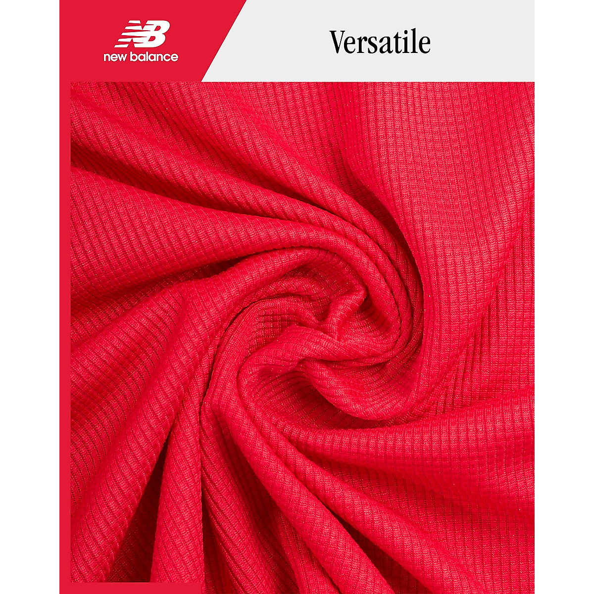 New Balance Boys' Active Sweatsuit - 2 Piece Waffle Knit Hoodie Sweatshirt and Sweatpants - Jogger Pants Set for Boys, 7-12, Size 8, RedBlack