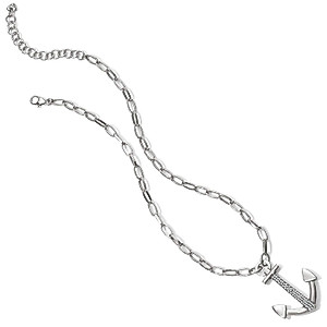Brighton Coastline Reversible Anchor Link Necklace