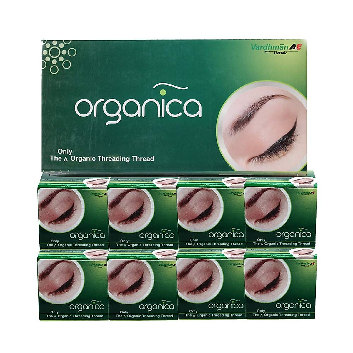 ORGANICA 40 Spool x 300m Organica Organic Cotton Eyebrow Threading Thread - India