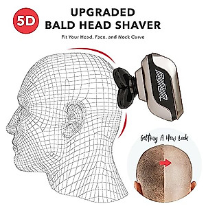 Head Shavers for Bald Men, Bald Head Shavers for Men, Head Shaver, Head Shavers for Men, Electric Head Shavers for Men, Head Razors for Bald Men, Bald Head Shaver, Head Shavers for Bald Men Wet/Dry