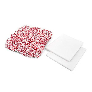 Autofiber [Dragon] Hybrid Car Wash Sponge Mitt Pad (9 in. x 8 in.) 1 Pack