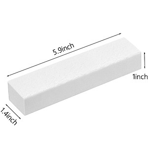 4TH Pumice Stone for Toilet Bowl Cleaning,Powerfully Remove Stubborn Stains： Limescale,Hard Water Ring,Calcium Buildup,Iron,Rust