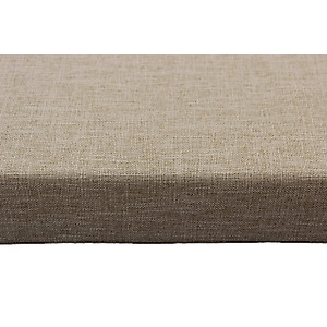 Kiyeocca Custom Indoor Bench Cushion for Furniture, Bay Seat Window Pad, Mudroom Bench Cushions, Window Box Cushion Replacement, Piano Bench Seating Cushion, 16x70 in