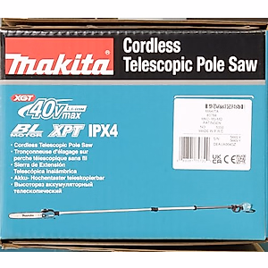 Makita UA004GZ 40V Max Li-ion XGT Brushless 300mm (12”) Telescopic Pole Saw – Batteries and Chargers Not Included