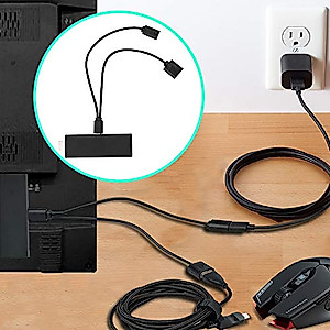 Rii F1 Micro USB Host OTG Adapter Cable Micro USB to USB For Smart TV, Compatible with Rii Keyboards, Logitech Keyboards, and Nintendo Switch, SNES, NES Classic