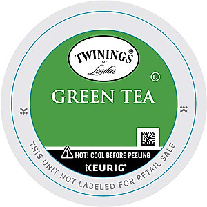 Twinings Green Tea single serve capsules for Keurig K-Cup pod brewers (48 Count)