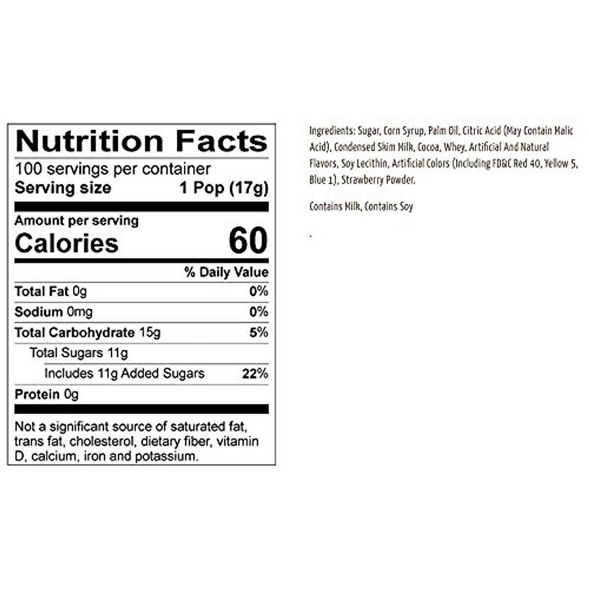 Tootsie Pops Assorted Wild Berry Flavors with Chocolatey Center, 3.75 Pound, 100 Count (Pack of 1), Peanut Free, Gluten Free