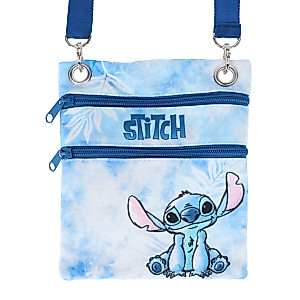 Disney Passport Bag Crossbody Travel Stitch Sitting