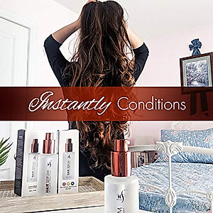 Herstyler Hair Repair Serum - Argan Oil Hair Serum, Vitamin E Hair Serum and Aloe Vera Hair Serum for Frizz Control, Shine and Straightening - Coz Love is in the Hair - 2 Fl. Oz, 60 Ml