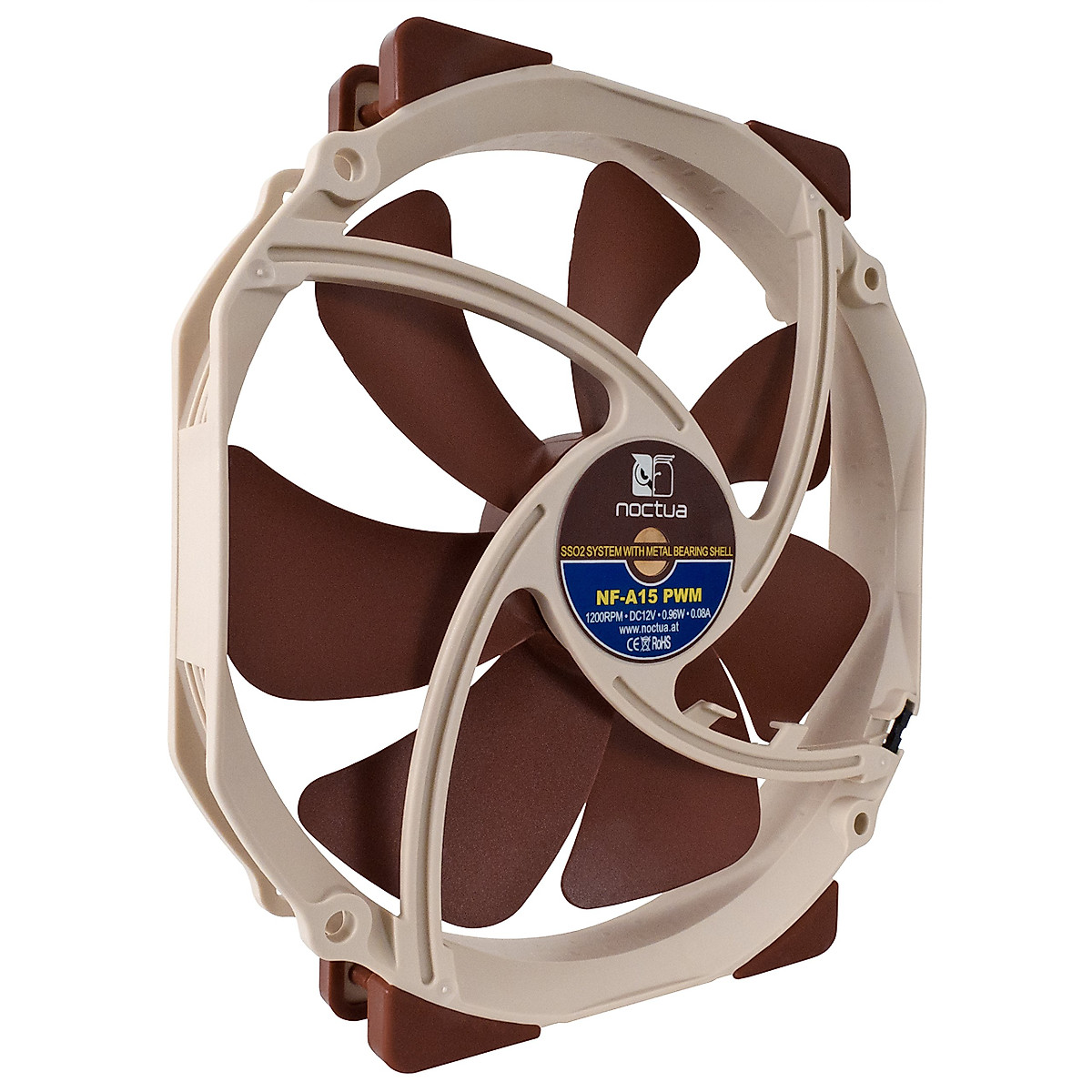 Noctua NF-A15 PWM, Premium Quiet Fan, 4-Pin (140mm, Brown)