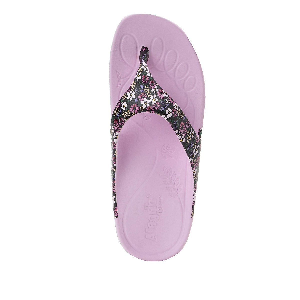 Alegria Women's Ode Recovery Thong Sandal Wild Flower 8-8.5 M US