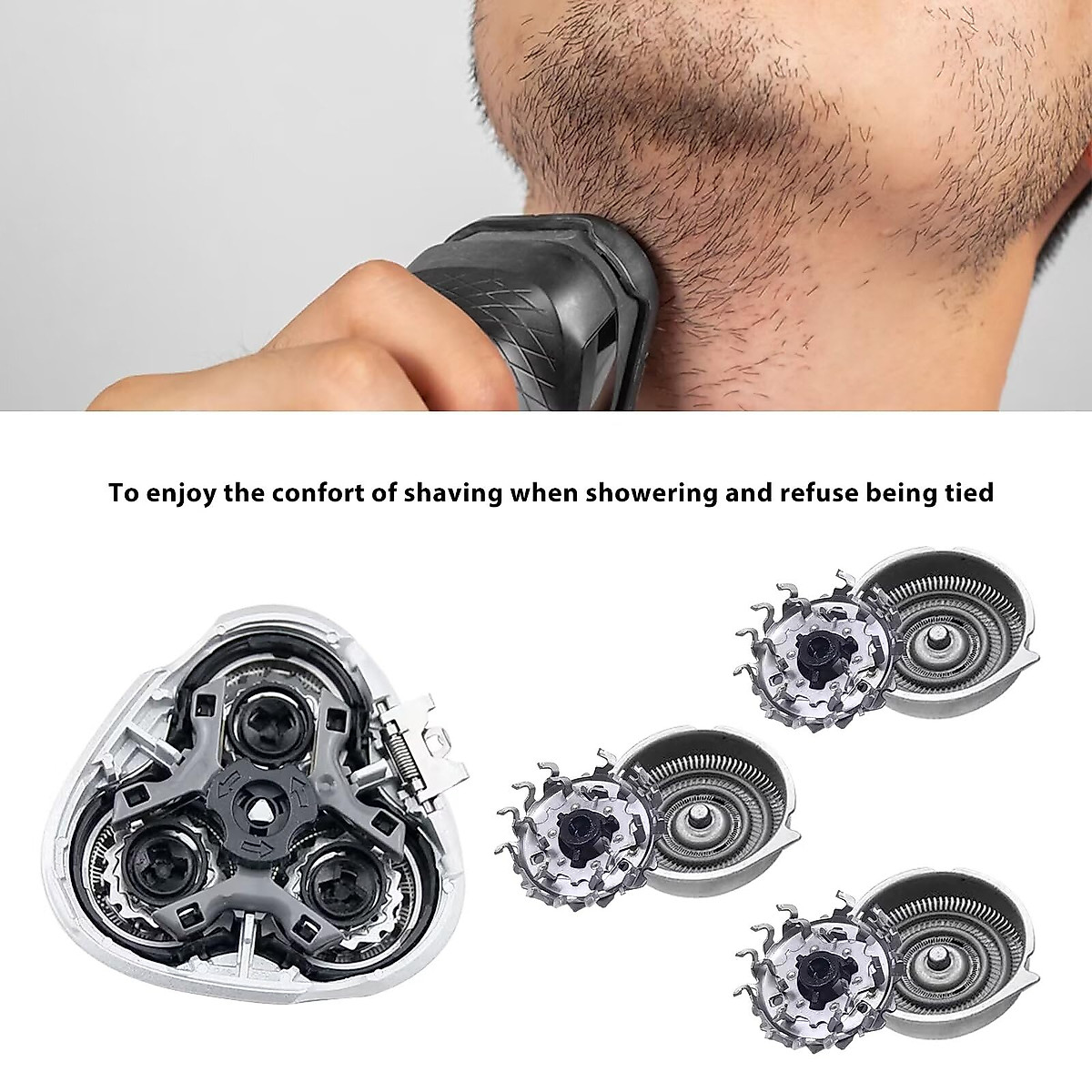 HQ9 Replacement Shaver Head Blades for Philips Norelco HQ9070 HQ9080 HQ8240/8260 PT920 8140XL 8150XL 8160XL 8170XL 3pcs