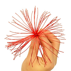 Makhry 100pcs Tassels 5 Inch Silky Floss Bookmark Tassels with Cord Loop Small Tassels for Crafts Bookmarks Jewelry Making DIY Souvenir Accessory (Red)