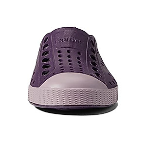 Native Shoes Girl's Jefferson Block (Little Kid/Big Kid) Cosmic Purple/Wildflower Purple/Wildflower Rose Block 1 Little Kid M
