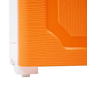 Titunjian Chest of Drawers 5 Tier Plastic Storage Dressers with 10 Drawer Storage Cabinet Kids Dresser Storage Organizer for Living Room Bedroom Hallway