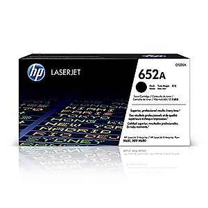 HP 652A Black Toner Cartridge | Works with HP Color LaserJet Enterprise M651, HP Color LaserJet Enterprise MFP M680 Series | CF320A