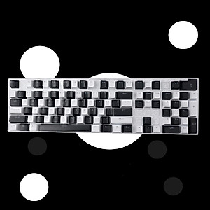 shlutesoy 104Pcs/Set Backlit Mechanical Gaming Keyboard Keycap Portable Keyboard Keycap Gaming/Office Blue