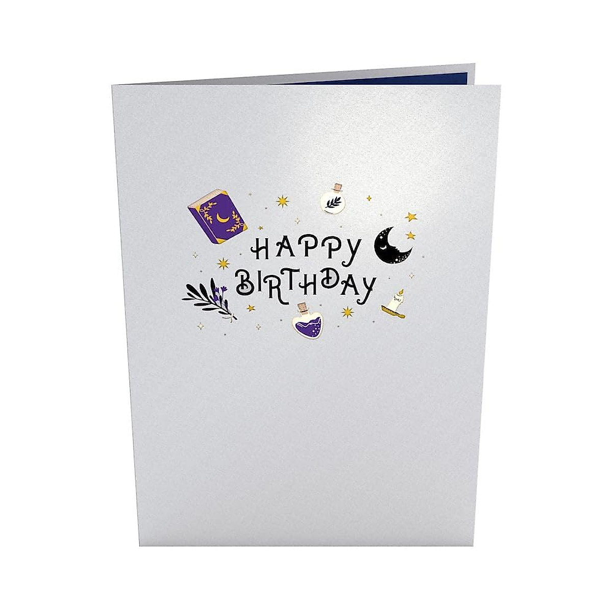Lovepop Happy Birthday Pop-Up Card for Her, Him, Girls, Boys - 3D Greeting Cards - Magical - 5" x 7" - Blank Notecard & Envelope Included