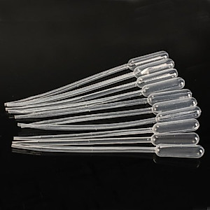 Honbay® 40PCS 4 Size(2ml,1ml,0.5ml,0.2ml) Graduated Pipettes Dropper Polyethylene