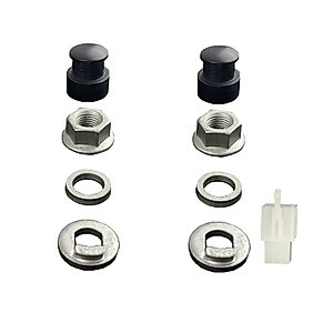 E-Bike Hub Motor Screw Nut M12 Washer/Spacer/nut Cover for 250W/350W/500W/750W Motors Electric Bicycle E-Bike Motor Accessories
