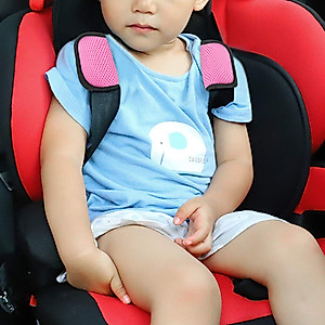 Accmor Car Seat Straps Shoulder Pads for Baby Kids, Soft Car Seat Strap Covers, Seat Belt Covers for Car Seats, Pushchair, Stroller