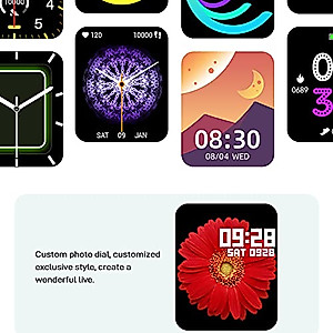 RIQINGY Adult Smart Watch Sport Smart Band Monitor Watch P38 Smartwatches Bracelet Wristband Fitness Smart Watch Incible for Boys 4-6