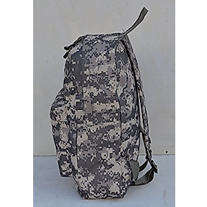 EXPLORER Backpack, ACU Camo, 7 x 12 x 6-Inch