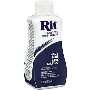 Rit Dye Liquid Fabric Dye - 8 Ounce, Navy - 2 Pack