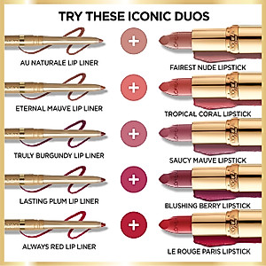 L'Oreal Paris Makeup Colour Riche Original Creamy, Hydrating Satin Lipstick, 251 Wisteria Rose, 1 Count