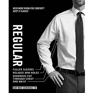 Unlisted by Kenneth Cole mens Regular Fit Solid Dress Shirt, Aqua, 16 -16.5 Neck 34 -35 Sleeve US