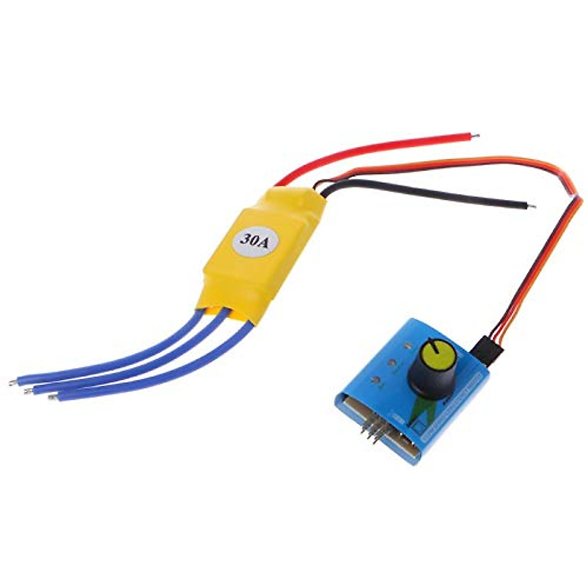 Davitu Motor Controller - 2021 DC12V 30A High-Power Brushless Motor Speed Controller DC 3-phase Regulator PWM