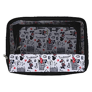 Mickey Mouse Mickey & Minnie In Paris 3-Pack Packing Cubes With Hang Tag