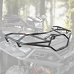 Front Steel Rack for Sportsman 850 XP 1000, LDETXY Front Storage Bin Cargo Box Rack Extender Kit for Polaris Sportsman 850/ 850 SP/ XP 1000/ XP 1000 S Accessories(Replace #2883257)