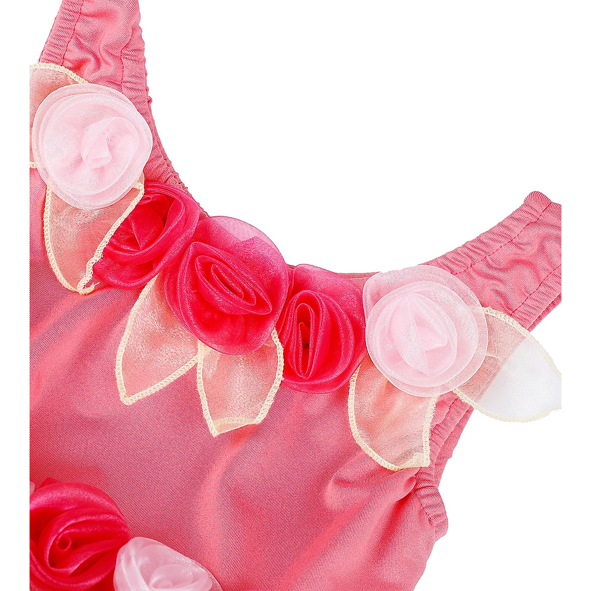 MDYCW Princess Fairy Costume for Toddler Girls, Birthday Party Fairy Dress Up, Special Occasion Dress, Pink