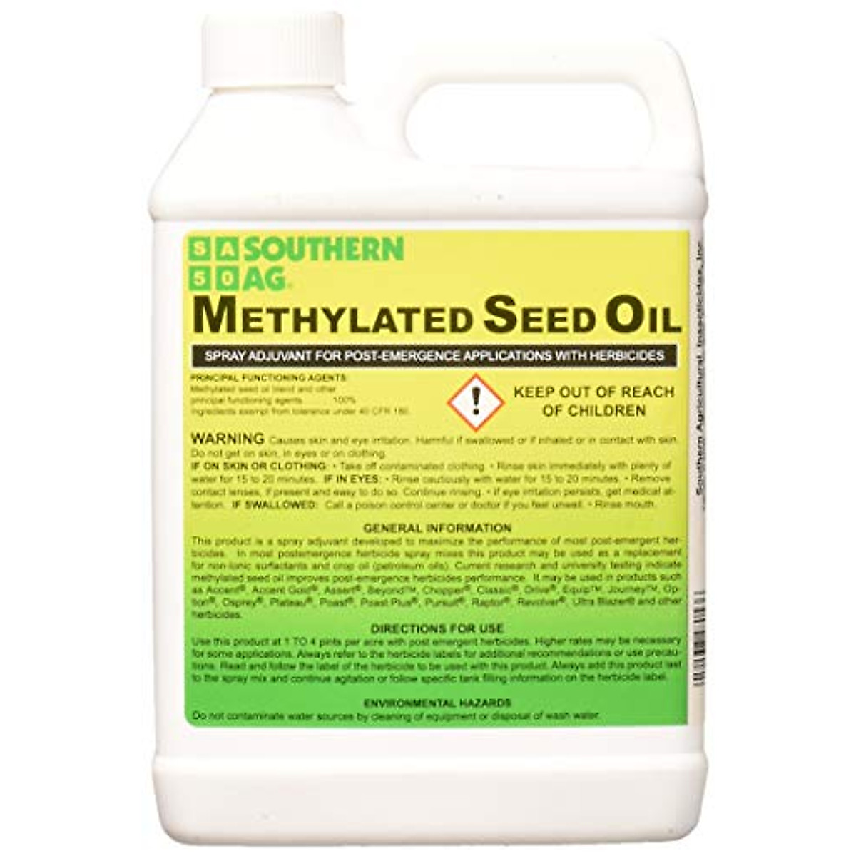 Southern Ag Methylated Seed Oil (MSO) Surfactant (Quart - 32oz)