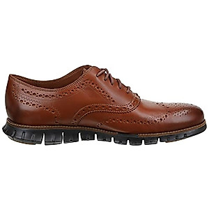 Cole Haan Men's Zerogrand Wing OX Oxford, british tan leather/java, 11 M US